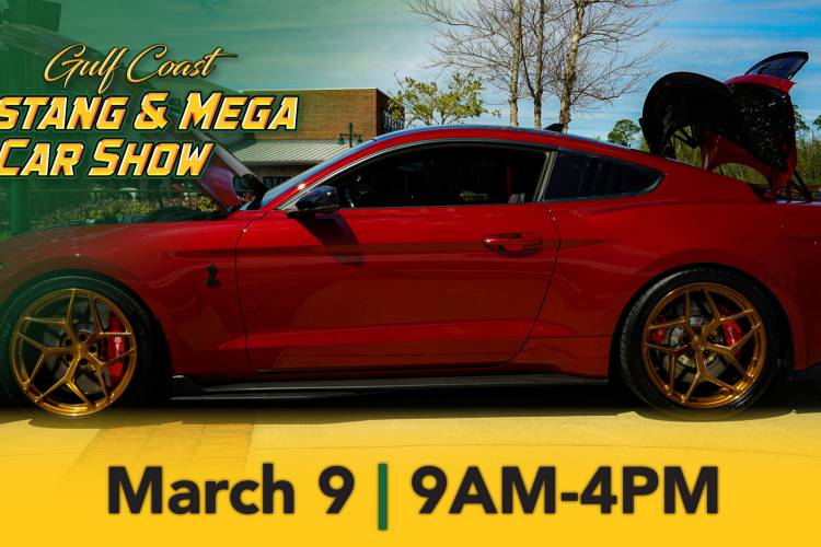 Gulf Coast Regional Mustang & Mega Car Show | Coastal View Vacations